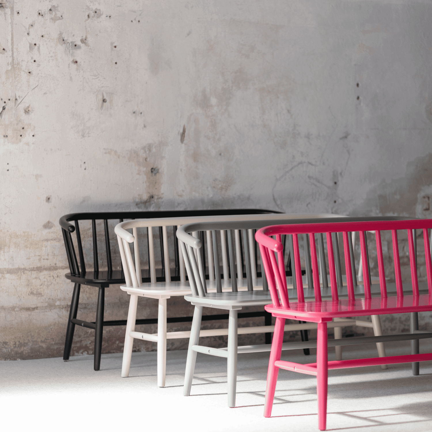 Holzbank | Pink | Sitzbank Bay Leaf | mypureliving